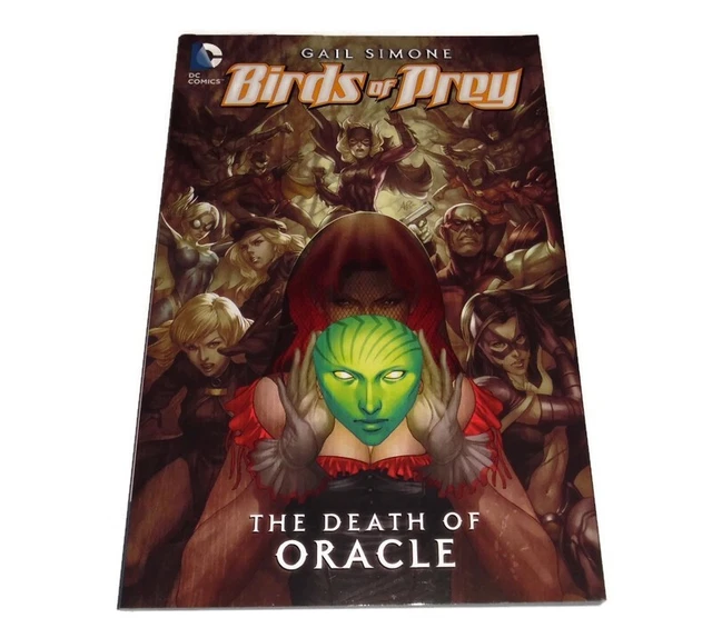 DC COMICS BIRDS Of Prey Death Of Oracle Book Paperback Comic Action OOP ...