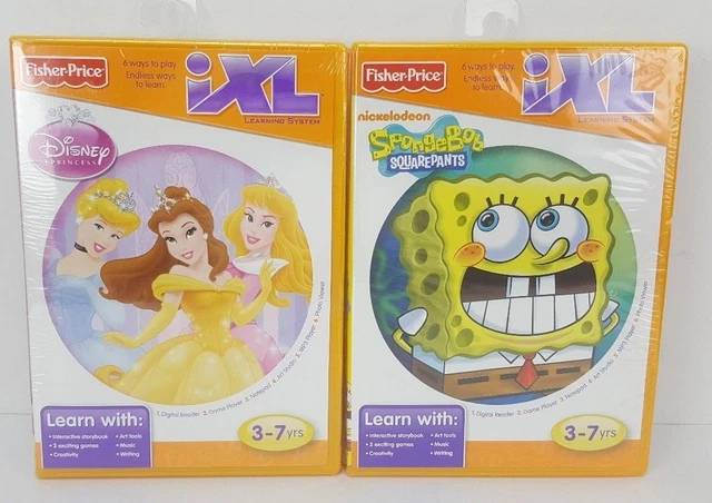 FISHER PRICE DISNEY Princess and Spongebob pantaloni quadrati iXL ...