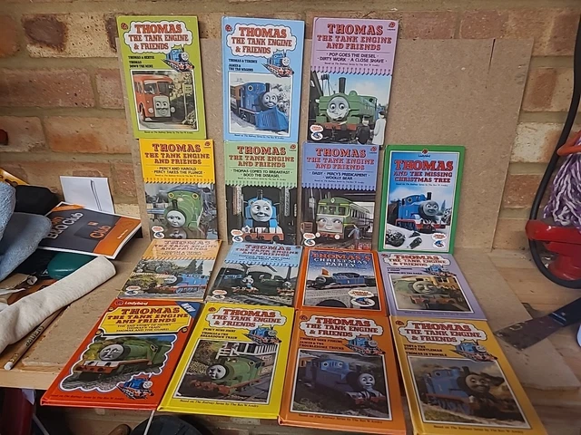 1980’S THOMAS THE Tank Engine ladybird books bundle by the Rev W Audrey ...