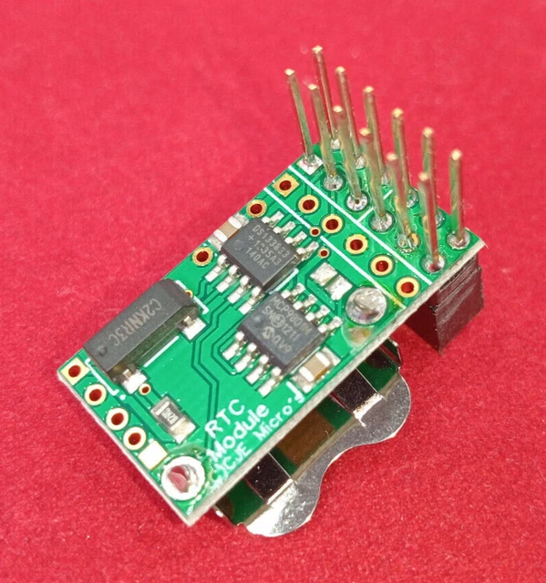 RASPBERRY PI GENUINE Time Clock RTC Module 12 Pin Per Header / Long ...