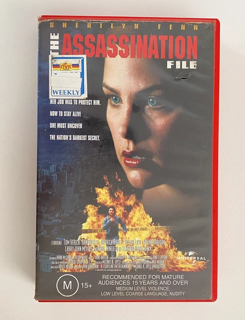 THE ASSASSINATION FILE [VHS] CIC Taft Video Big Box Ex-Rental Tape 1996 ...