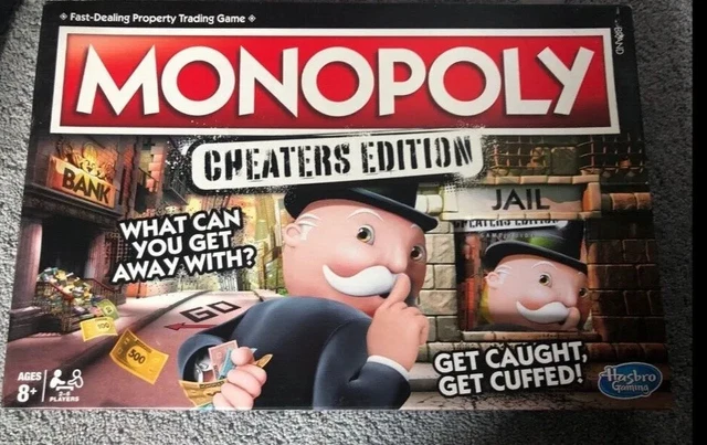 MONOPOLY CHEATERS EDITION. We all cheat at monopoly so make it legit £8.99 - PicClick UK