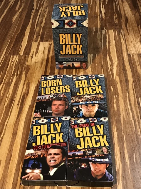 BILLY JACK VHS Video Collection Box Set Born Losers Trial Of Bj Go 2 ...