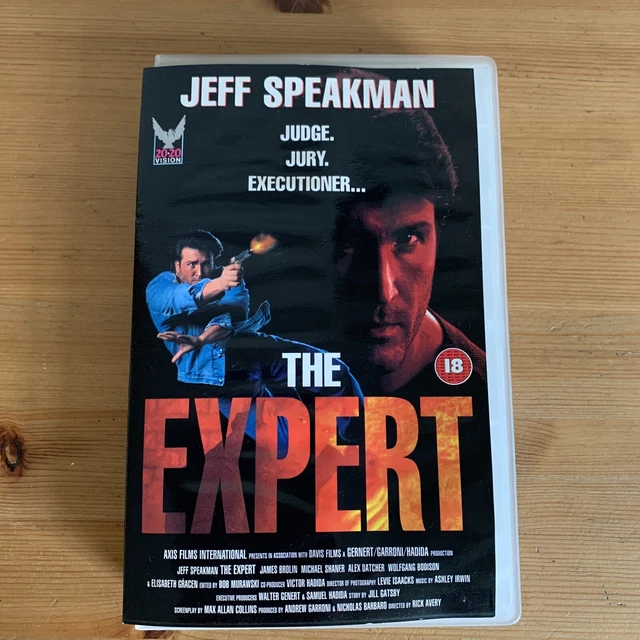 THE EXPERT - Big Box VHS - Ex Rental - 20:20 Vision LOOK Rare ...