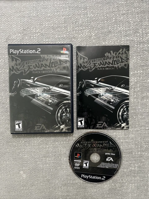 NEED FOR SPEED Most Wanted - Black Edition (Sony PlayStation 2 PS2 ...