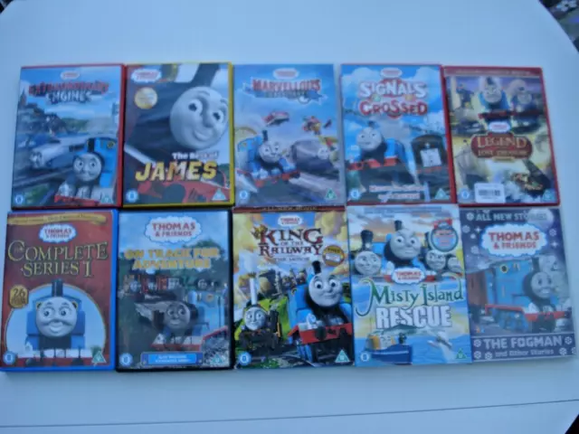 THOMAS FRIENDS TANK Engine Trackmaster Dvd X 10 Bundle 4 £11.12 ...
