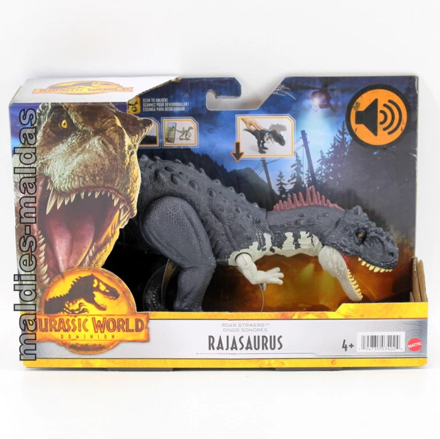 Jurassic World Dominion Roar Strikers Rajasaurus Mattel Saurier Dino Hdx45 Neu Eur 2995