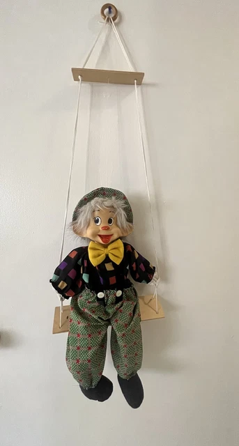 VINTAGE MARIONETTE CLOWN String Puppet $42.00 - PicClick