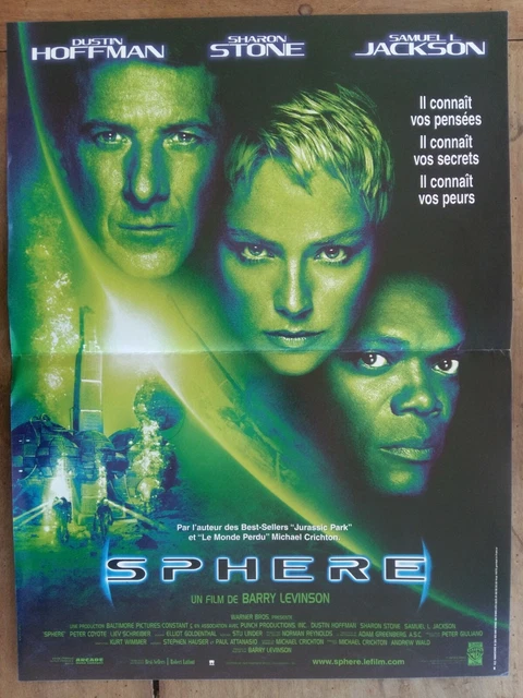 MANIFESTO SPHERE BARRY LEVINSON Dustin HOFFMAN Sharon STONE 40x60cm EUR ...