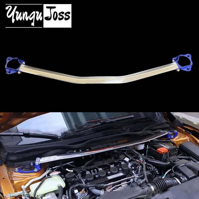 ENGINE TIE DOWN Strut Bar Front Upper Tower Brace Fit for Honda Civic ...