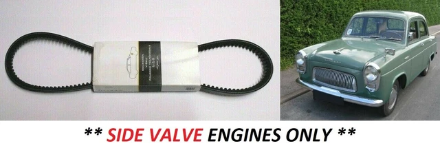 FORD 100E (PREFECT Anglia Popular) (**SIDE VALVE**) FAN BELT (1953- 62 ...