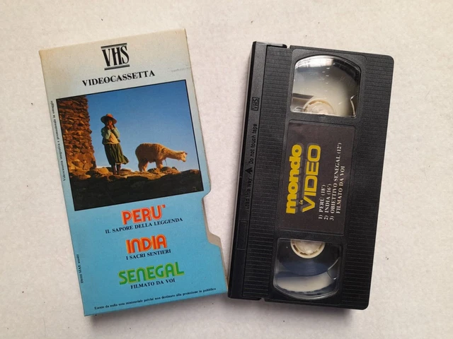 VHS VIDEOCASSETTA MONDO Video Etiopia Australia Madagascar viaggi ...