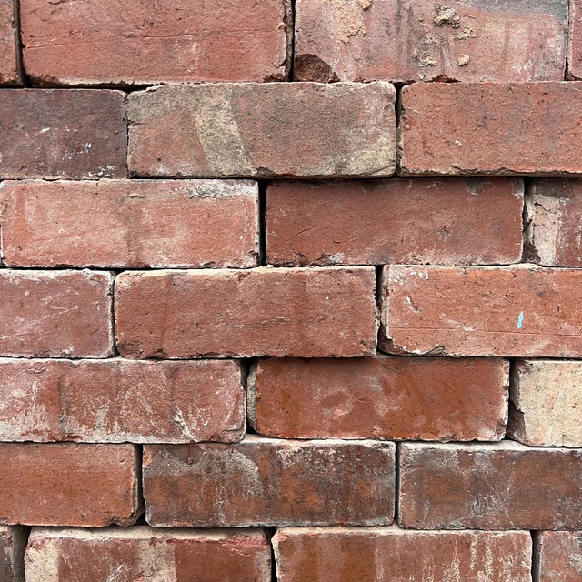 RECLAIMED RED IMPERIAL Pressed Brick | Pack of 250 Bricks | Free ...
