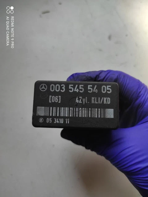MERCEDES W124 E-CLASS AC Air Conditioning Relay Control Unit 0035455405 ...