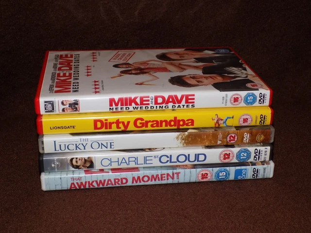 ZAC EFRON DVD Movie Bundle x5 cert 15 £5.00 - PicClick UK