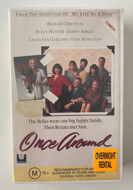ONCE AROUND [VHS] CIC Taft Video Big Box Ex-Rental Tape 1991 Lasse ...