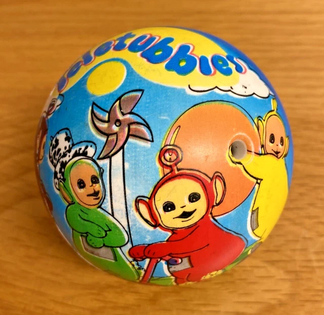 VINTAGE TELETUBBIES 10CM Ball - 1990's - Collectable 1996 BBC - Made In ...