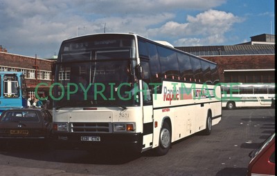 35MM BUS SLIDE Northern Leyland Tiger / Plaxton paramount E 131 CTN ...