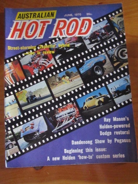 MAGAZINE AUSTRALIAN HOT Rod June 1970 Great *** Must See ** EUR 3,07 ...