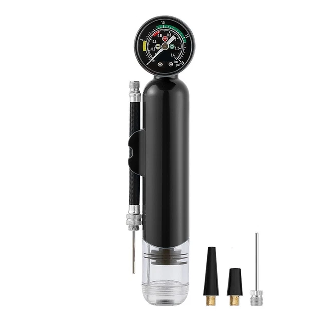 COMPACT AIR PUMP with Pressure Gauge for Efficient Sports Ball ...