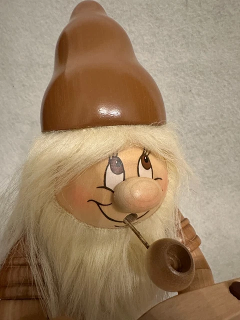 RÄUCHERMANN CHRISTIAN ULBRICHT Räuchermännchen Wichtel Zwerg mit ...