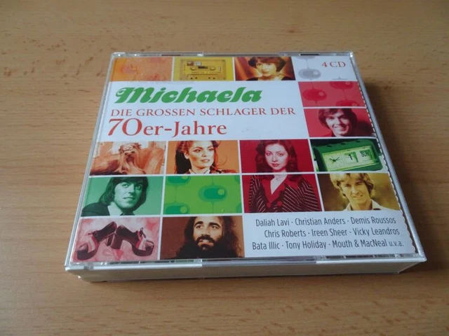 4 CD BOX Michaela Die Grossen Schlager der 70er-Jahre Vicky Leandros Daliah Lavi EUR 19,99 ...