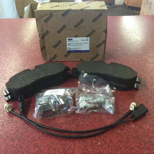 GENUINE FORD TRANSIT Mk8 Single Wheel Front Brake Pads 1916326 £54.95 ...
