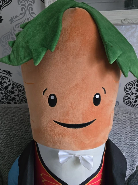 ALDI KEVIN THE Carrot The Greatest Showman Extra Large HUGE Plush Toy ...
