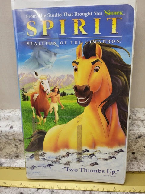 SPIRIT STALLION OF the Cimarron VHS 2002 Animation DreamWorks Family ...