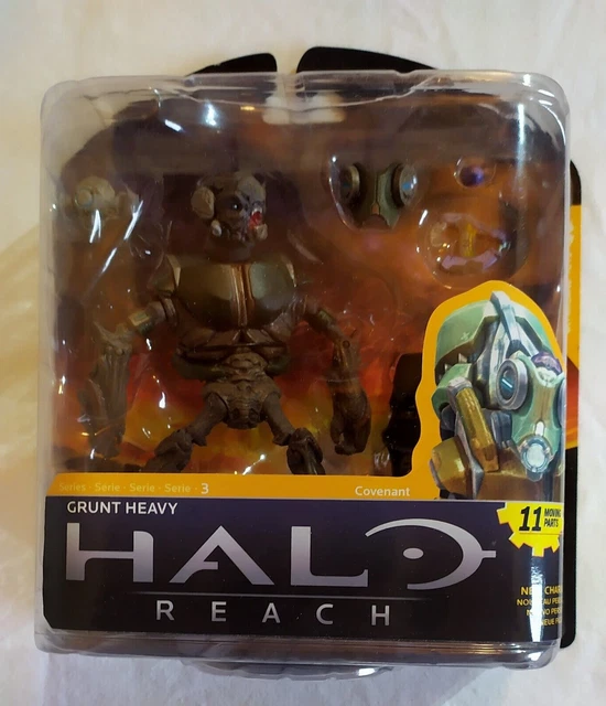 FIGURINE HALO 3 McFARLANE SERIES 3 GRUNT HEAVY COVENANT 11 PIÈCES ...