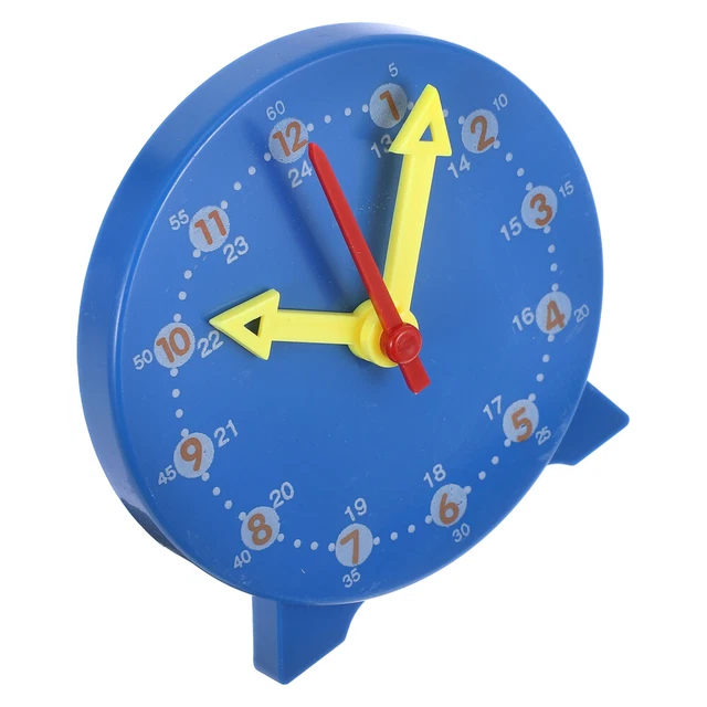 EARLY EDUCATION CLOCK Model Analog for Kids Learning Primary School £6. ...