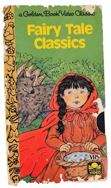 FAIRY TALE CLASSICS VHS Tape Jack And The Beanstalk Little Red Riding ...