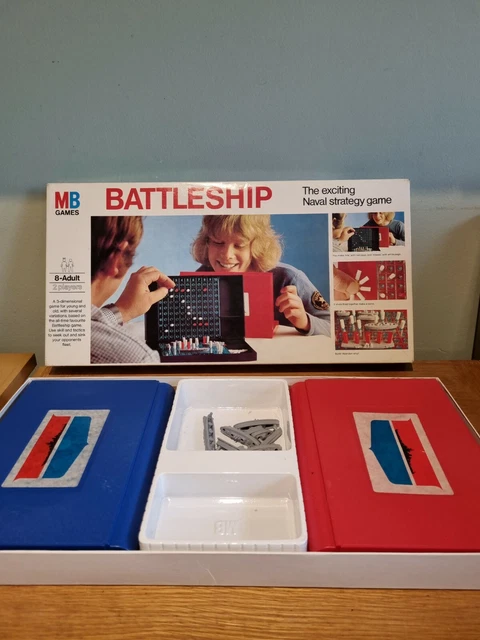 VINTAGE MB GAMES 1975 Battleship Retro 100% Complete VGC £15.00 - PicClick UK