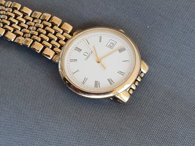 AUTHENTIC VINTAGE MENS Omega De Ville Watch. Cal : 1430 Quartz. Swiss ...