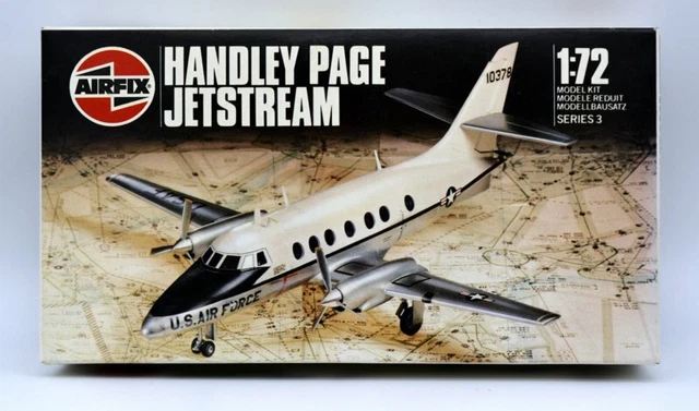 AIRFIX 1:72 SCALE Handley Page Jetstream Airplane Model Kit, Us Air ...
