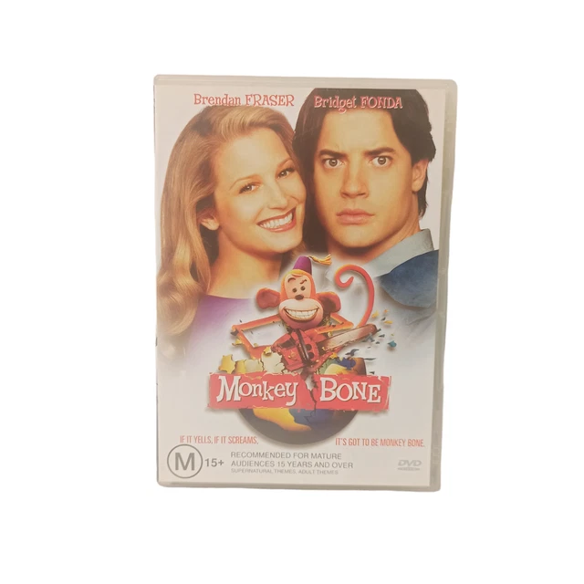 MONKEY BONE DVD Movie Comedy Fantasy Rare Brendan Fraser Bridget Fonda ...