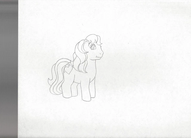 MY LITTLE PONY Cartoon Animation Production Pencil Drawing MLP S22-14 £ ...