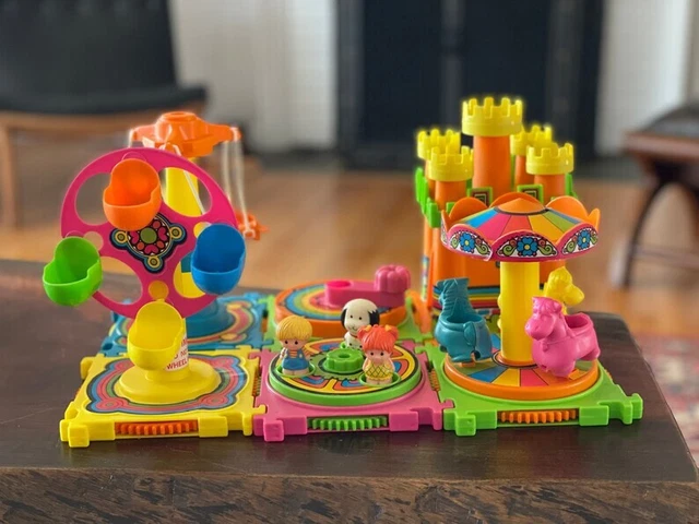 TREE TOTS AMUSEMENT Park Vintage 1970's Complete Set $49.00 - PicClick