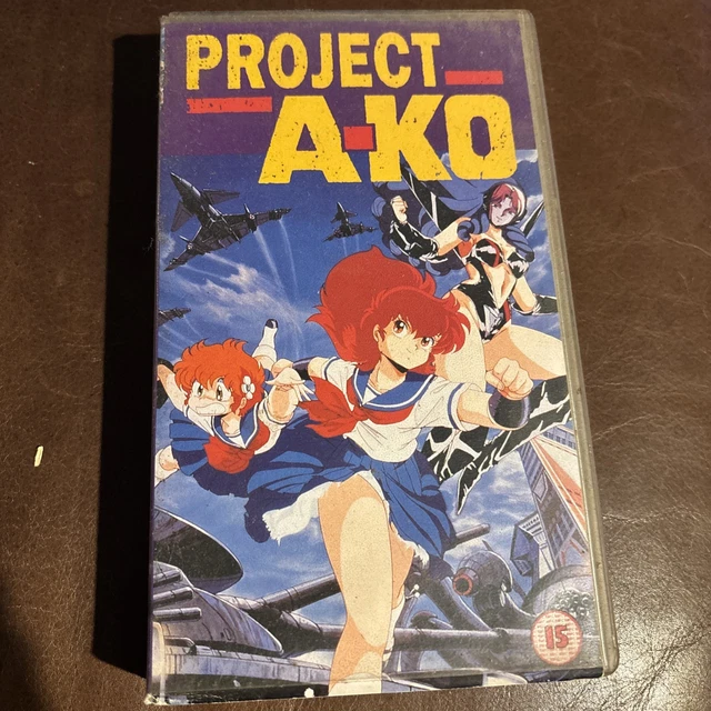 PROJECT A-KO MANGA Video VHS 1992 £10.80 - PicClick UK