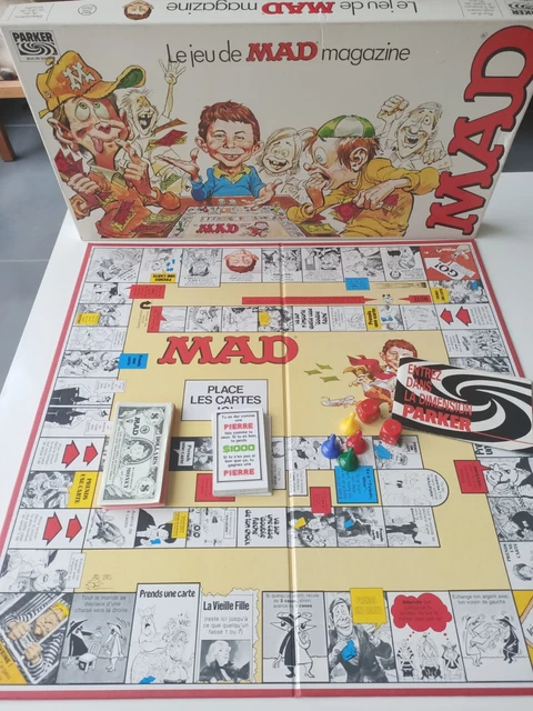 JEU DE SOCIÉTÉ parker le jeu de mad magazine complet EUR 11,90 ...