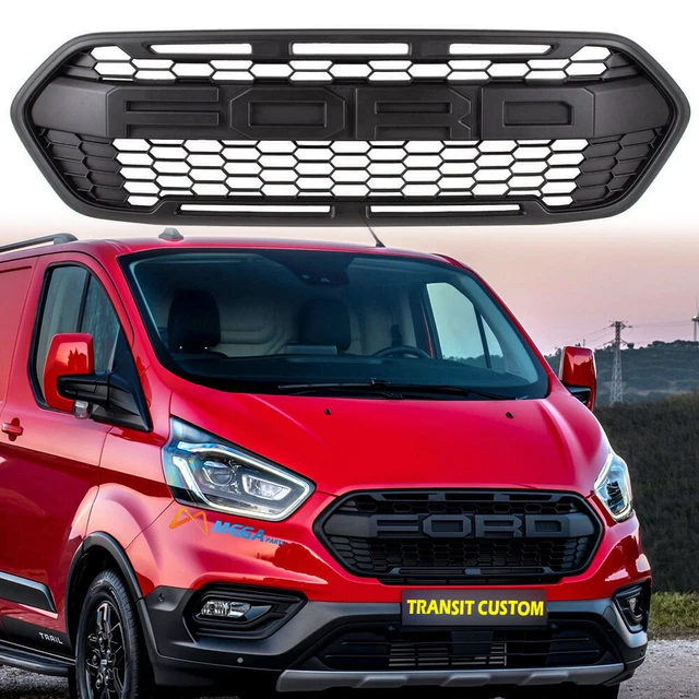 RAPTOR STYLE GRILLE For 2018-2023 Ford Transit Custom Upgrade Grill ...