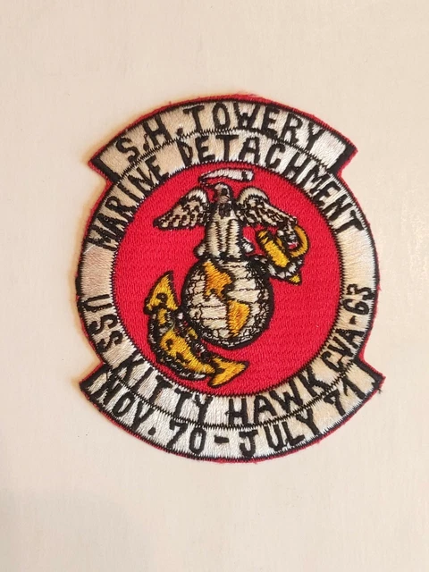 RARE S.H. TOWERY Marine Detachment Uss Kitty Hawk Cva-63 Nov 70- July ...