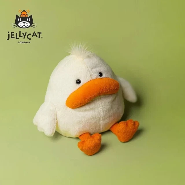JELLYCAT CUTE GRUMPY Delia Duck,23cm Doll Toy Soft Plush New With Tags ...