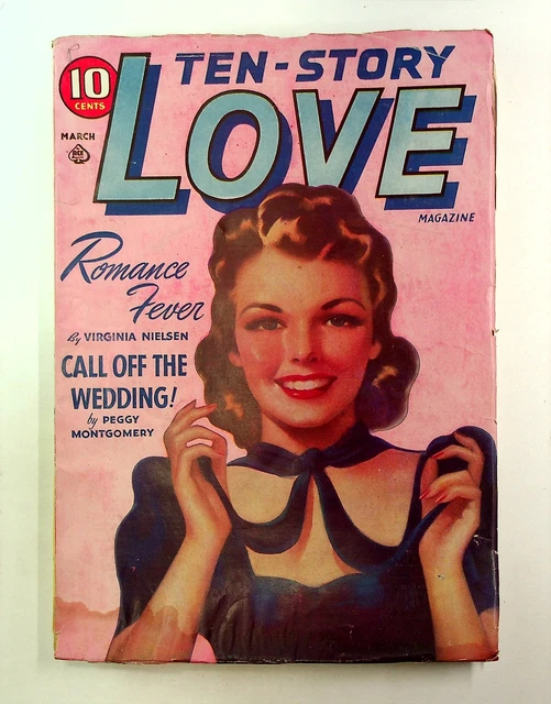 TEN-STORY LOVE PULP Series Mar 1941 Vol. 10 #1 GD £18.11 - PicClick UK