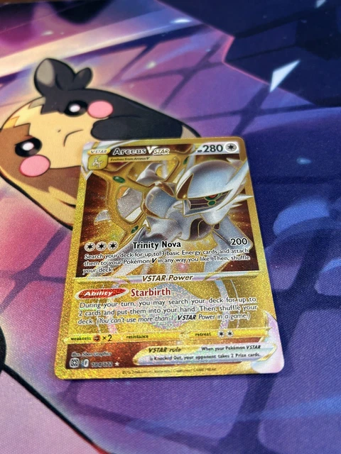 ARCEUS VSTAR - 184/172 [Brilliant Stars] Pokemon TCG - GOLD SECRET RARE - NM+ $18.95 - PicClick CA