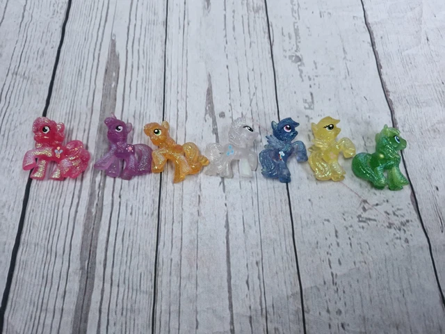 MY LITTLE PONY Crystal Empire Rainbow Collection Ponies Sparkle set £1. ...