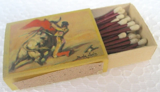 PASE DE RODILLAS Fiammiferi Cerini, wax matches, cerillas, matchs de ...