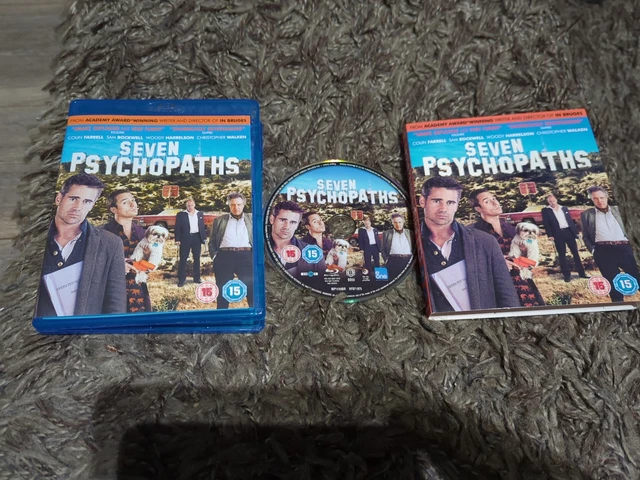 SEVEN PSYCHOPATHS (BLU-RAY, 2013) Colin Farrell, Woody Harrelson £5.40 ...