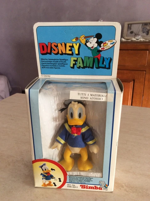 RARISSIMO PUPAZZO WALT Disney Family Paperino Simba 1979 nuovo box da ...