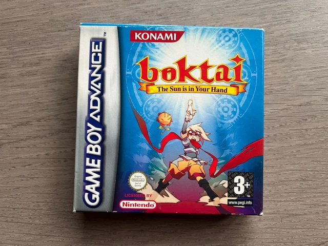 BOKTAI THE SUN is in Your Hand - Nintendo GameBoy Advance EUR 220,00 ...